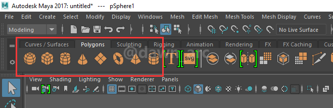 [Maya]常用快捷键和基础操作